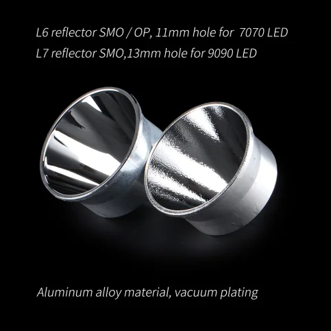 flashlight reflector material